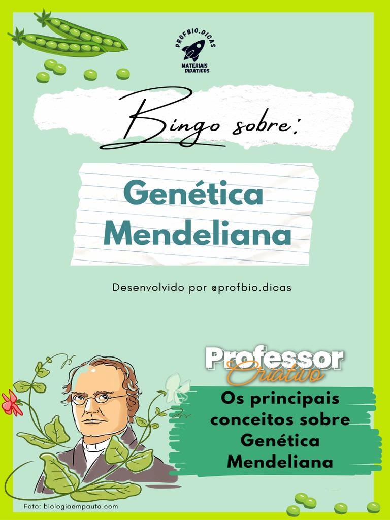 Bingo Genética Mendel | PDF
