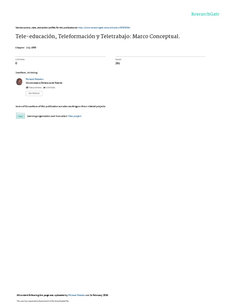 10 CAPITULO-III-MABABU-Teleformacion Disenyo para Todos | PDF | Enseñando | Aprendizaje