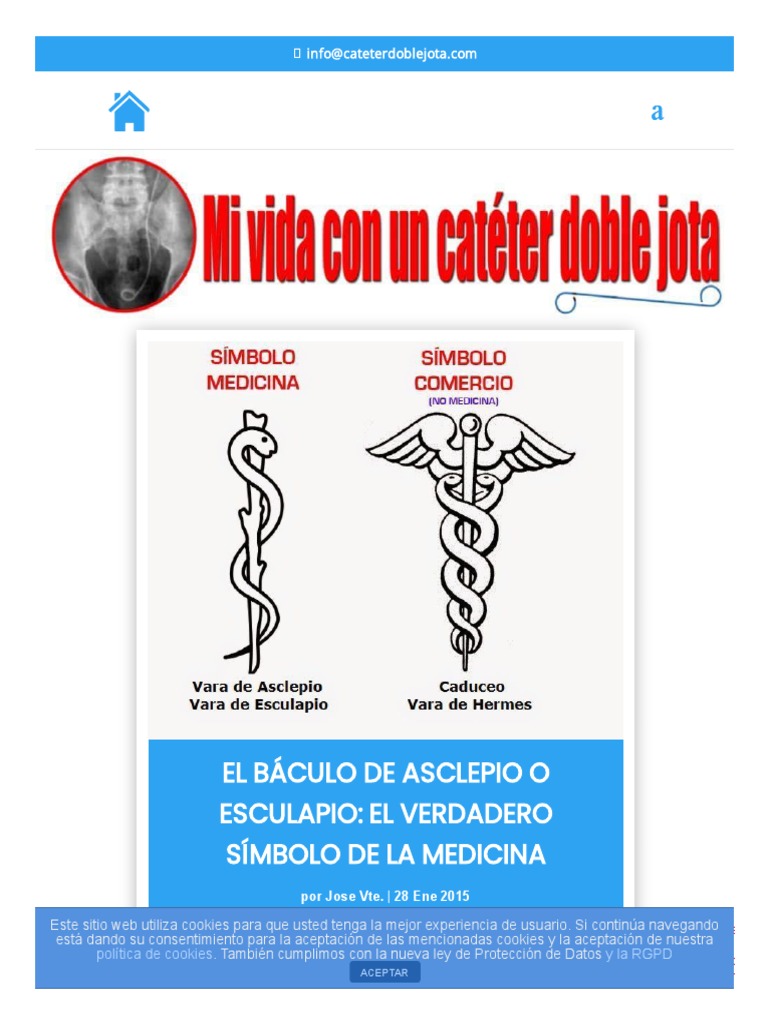 El báculo de Asclepio: símbolo médico | PDF | Cookie HTTP