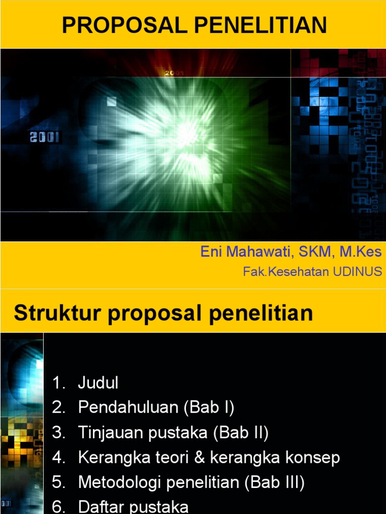 Mp5 Proposal Penelitian | PDF