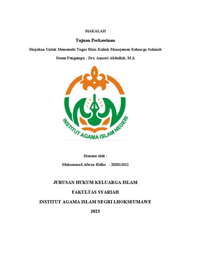 Makalah Mediasi Hukim Keluarga | PDF