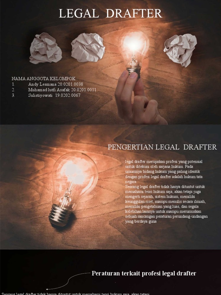 Kelompok Legal Drafter | PDF