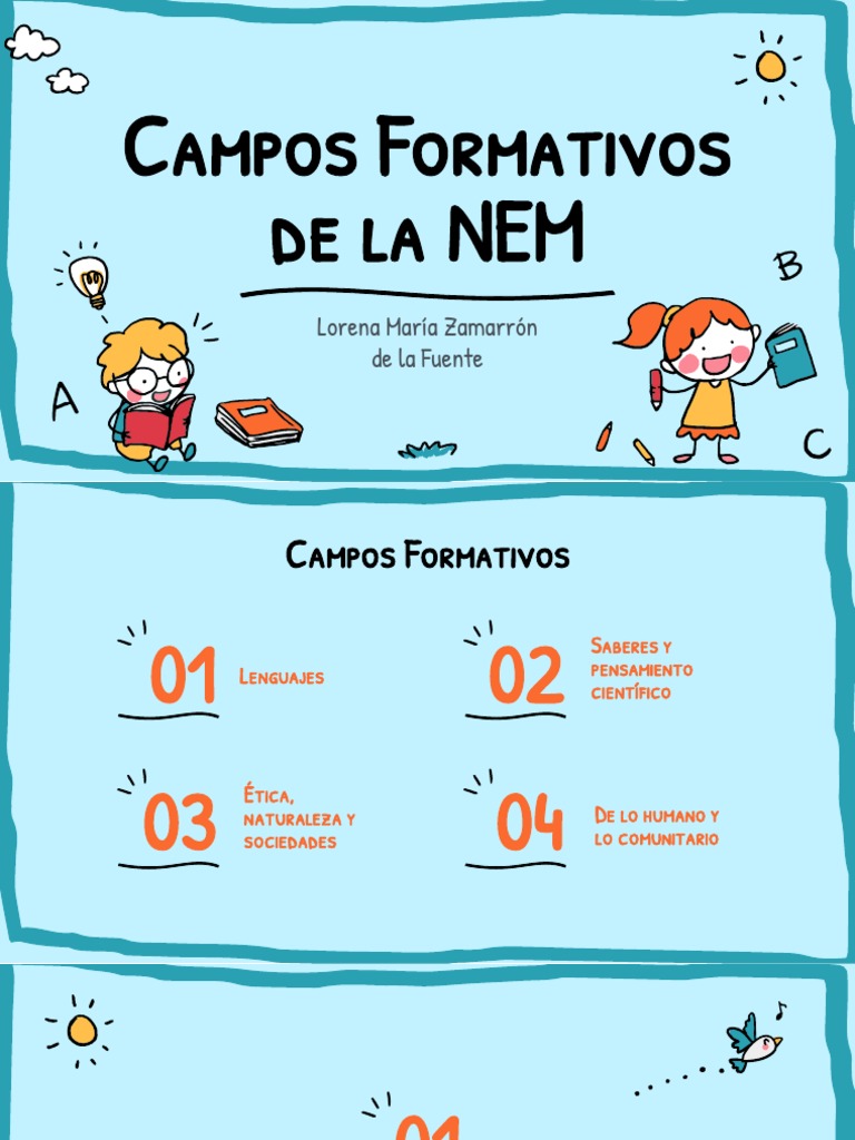 Campos Formativos de La NEM | PDF | Aprendizaje | Sociedad