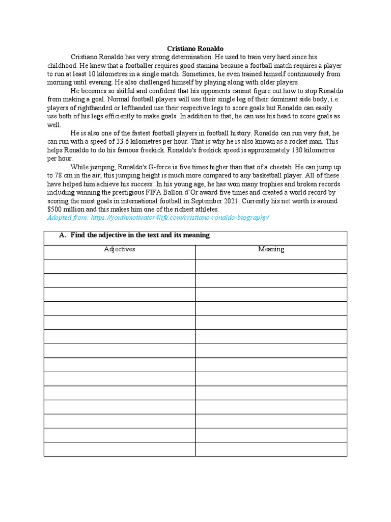 Cristiano Ronaldo | PDF