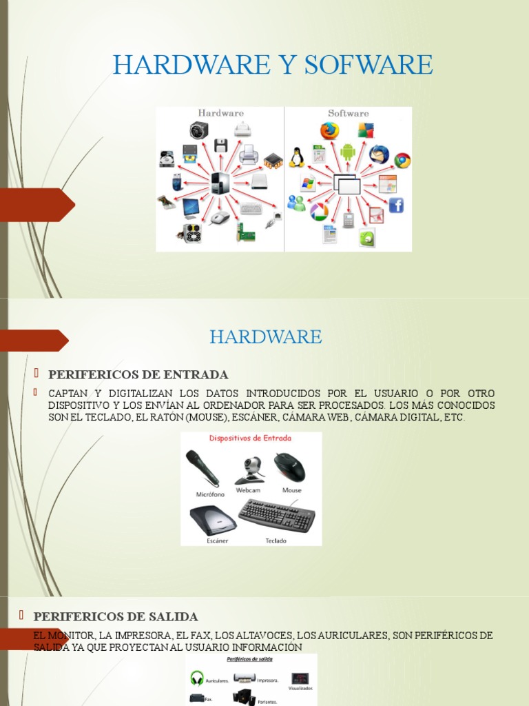 Hardware y Sofware Trabajo 1 | PDF