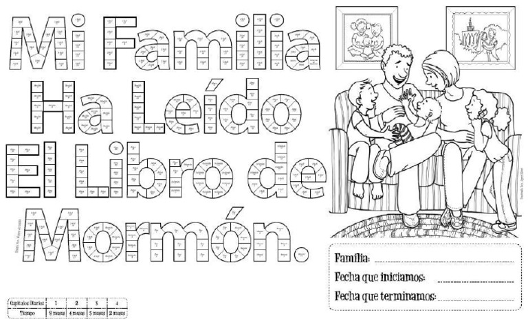 Mi Familia ha leido El Libro de Mormón | PDF