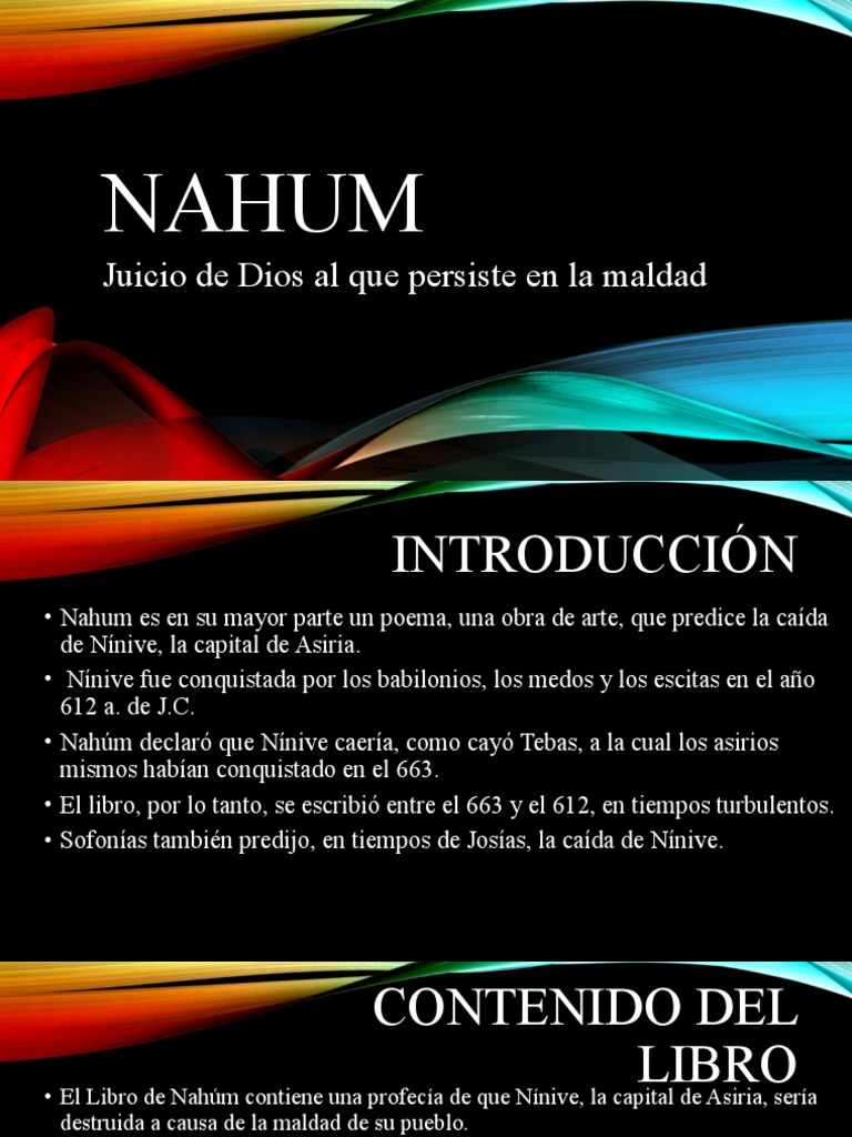 Profetas Menores Nahum | PDF