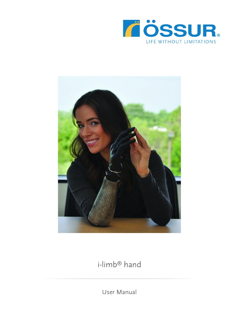 MA01382 I-Limb Hand User Manual Sept18 | PDF | Battery Charger | Prosthesis
