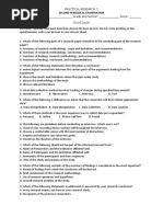 More Than 2000 Solved MCQs On Research Methods | PDF | Sampling ...