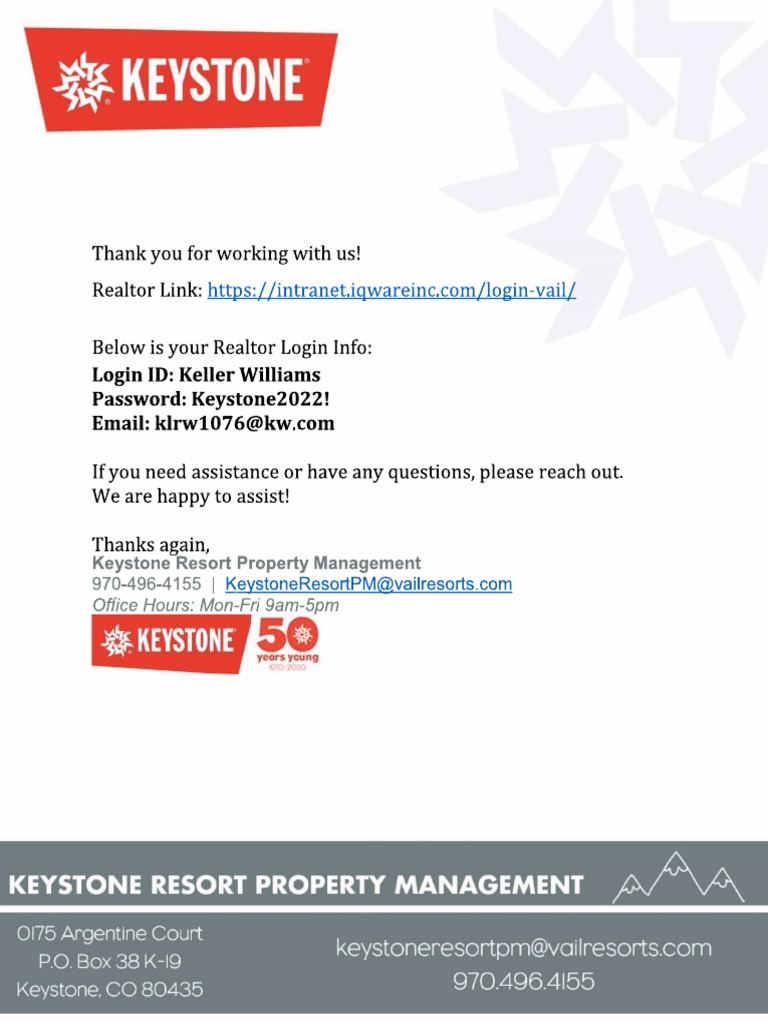 Keystone HOA Login | PDF