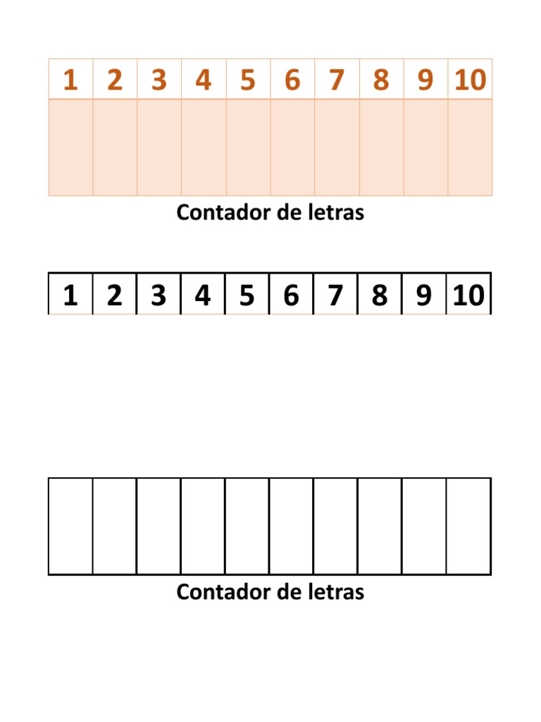 Contador de Letras | PDF