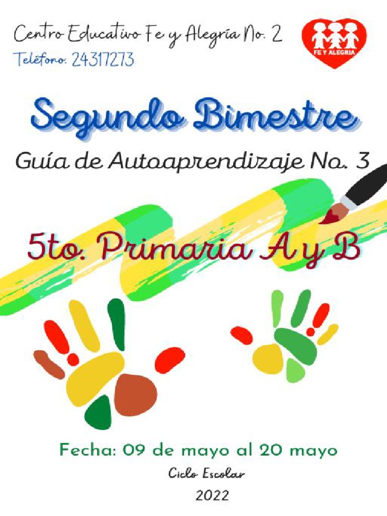 Guía 2.3 Quinto Primaria | PDF | Adjetivo