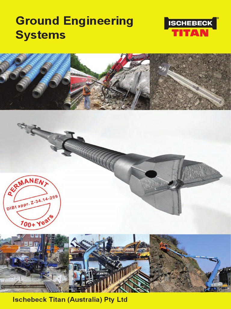 Ischebeck Titan Ground Engineering Systems 0523 | PDF | Deep Foundation ...