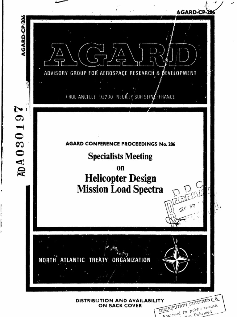 Helicopter Design Load Spectra | PDF | Aerospace | Science