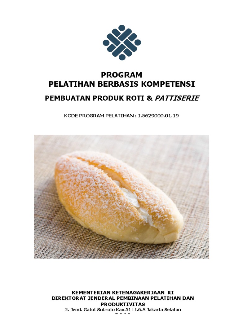 SKKNI-I.5629000.01.19-Pembuatan Produk Roti dan Pattiserie | PDF