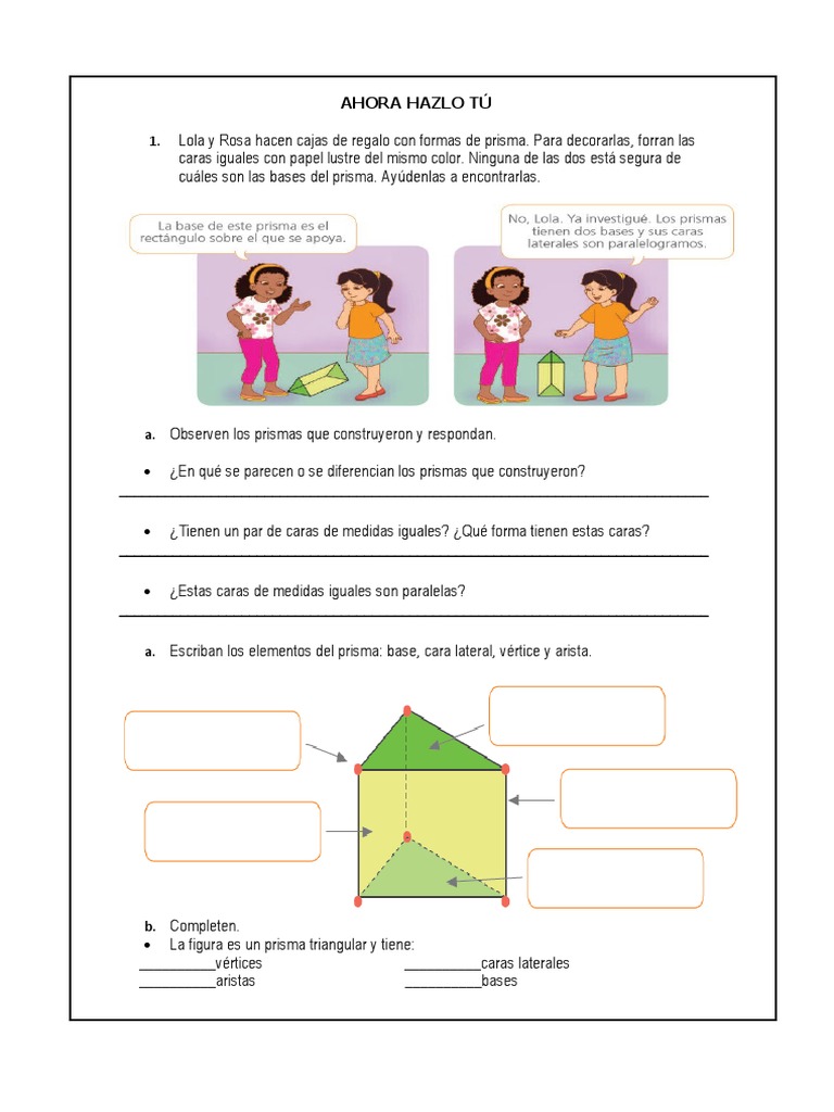 Ficha de Prisma | PDF