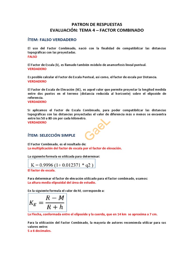 Patron de Respuestas - Tema 4 | PDF | Métodos y materiales de enseñanza