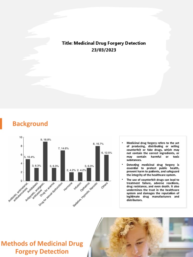 Medicinal Drug Forgery Detection Methods | PDF | Authentication ...