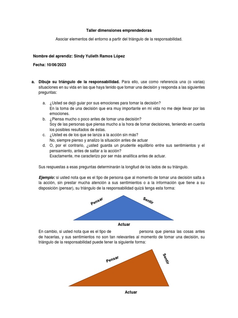 Anexo - Formato - Dimensiones - Emprendedoras - Evidencia de Actividad | PDF | Iniciativa ...