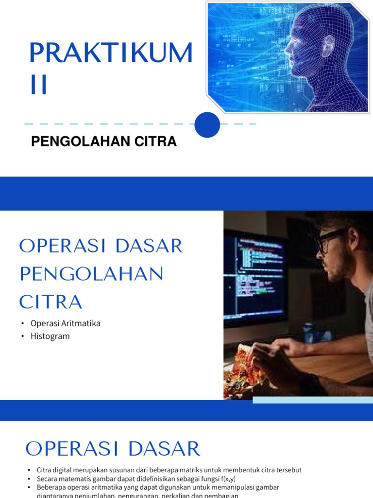 Prak 2 - Pengolahan Citra | PDF