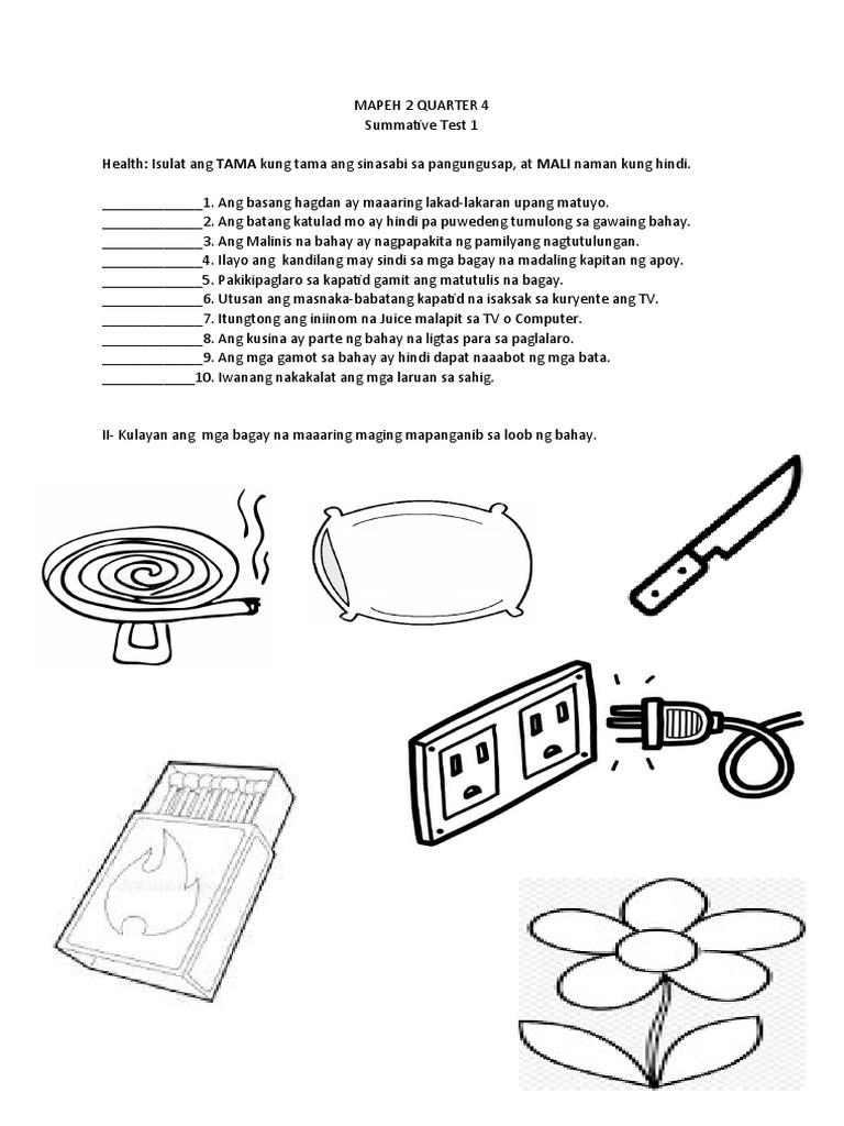 Summative Test Health 2 Q3 | PDF