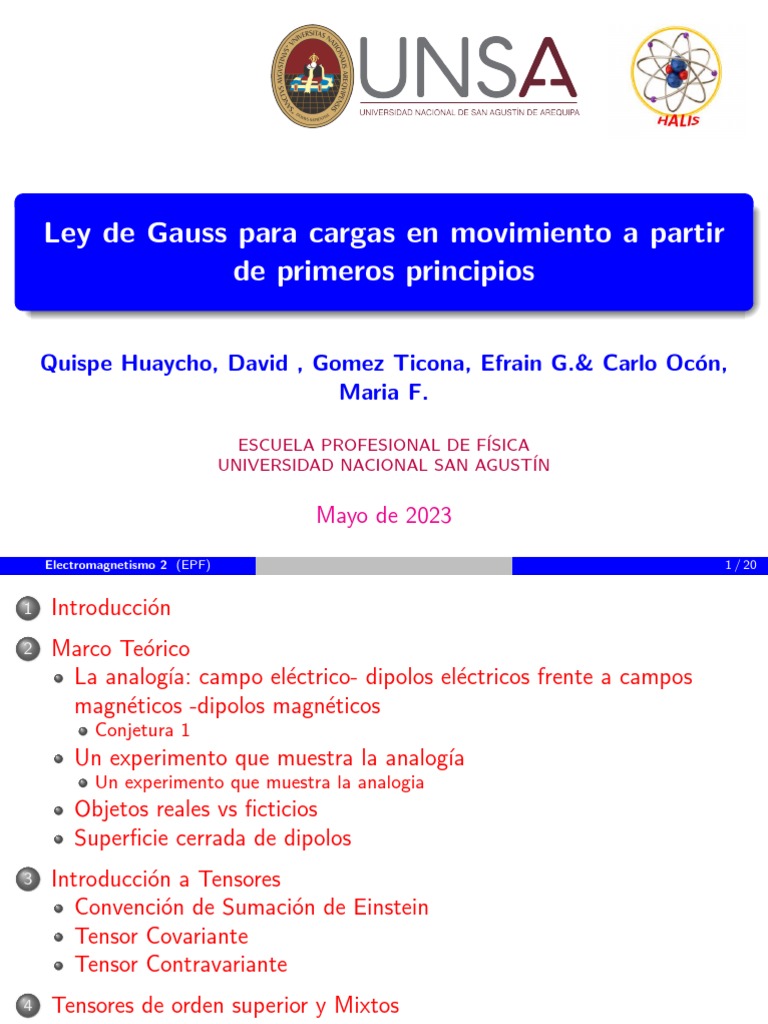 Electromagnetismo 2 | PDF | Dipolo | Campo magnético