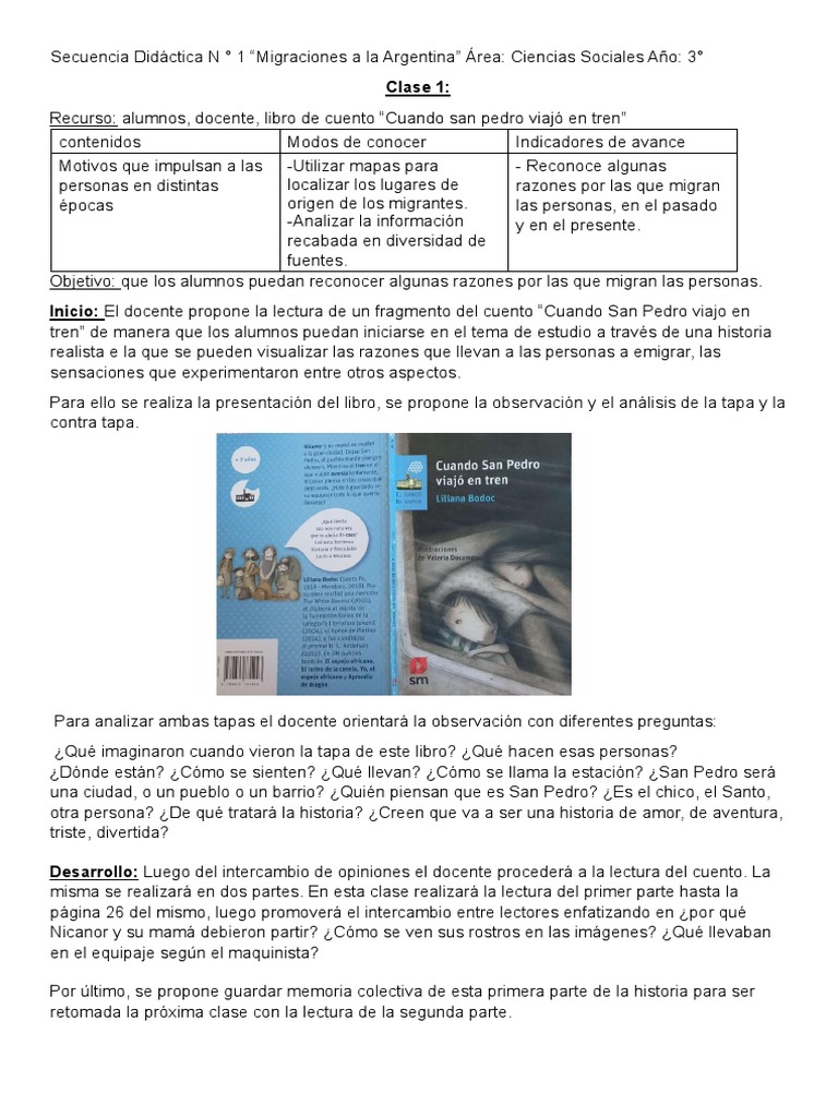 Secuencia Didáctica N | PDF | Continente | Inmigración