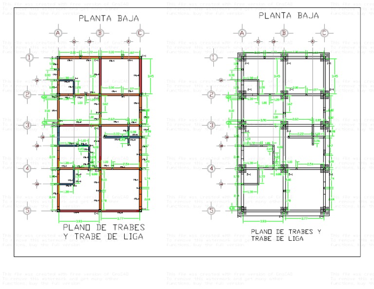 Plano Estructural 3 | PDF