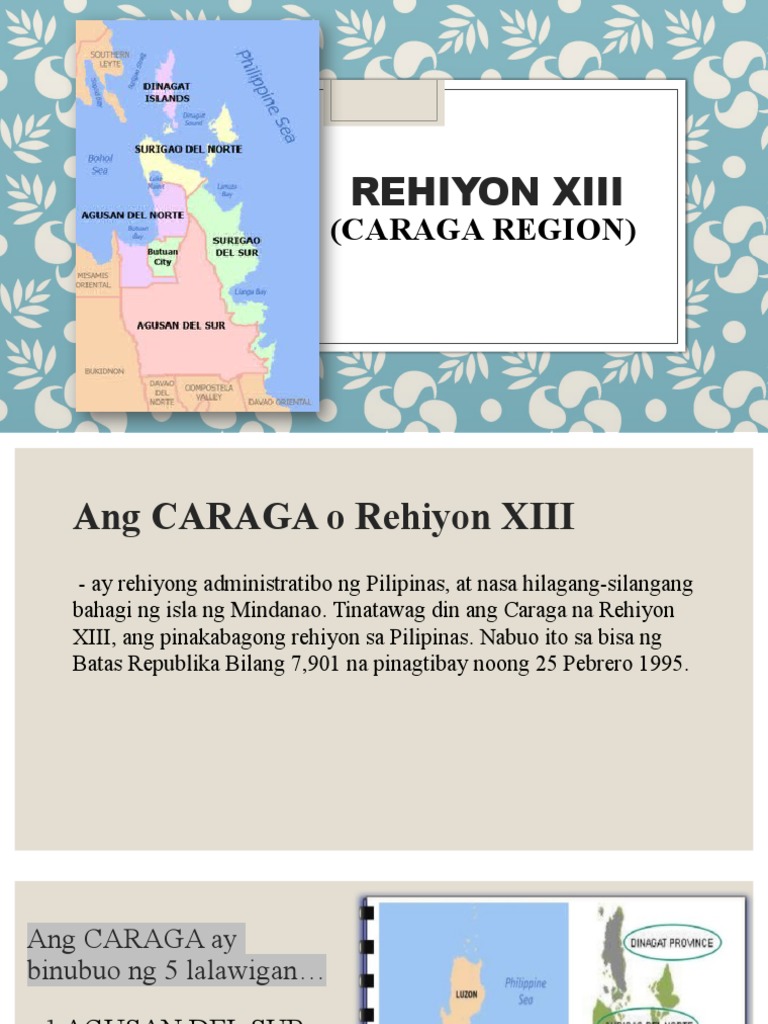 Panitikan NG Rehiyon 13 | PDF