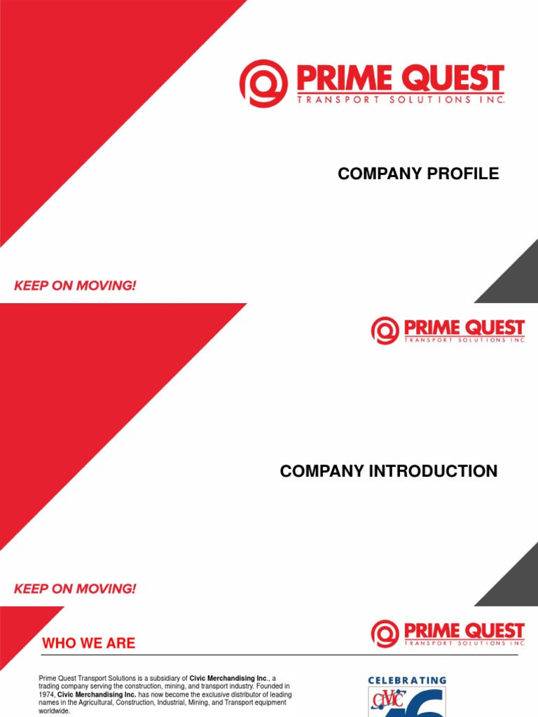 Prime Quest Transport Solutions Overview | PDF | Business