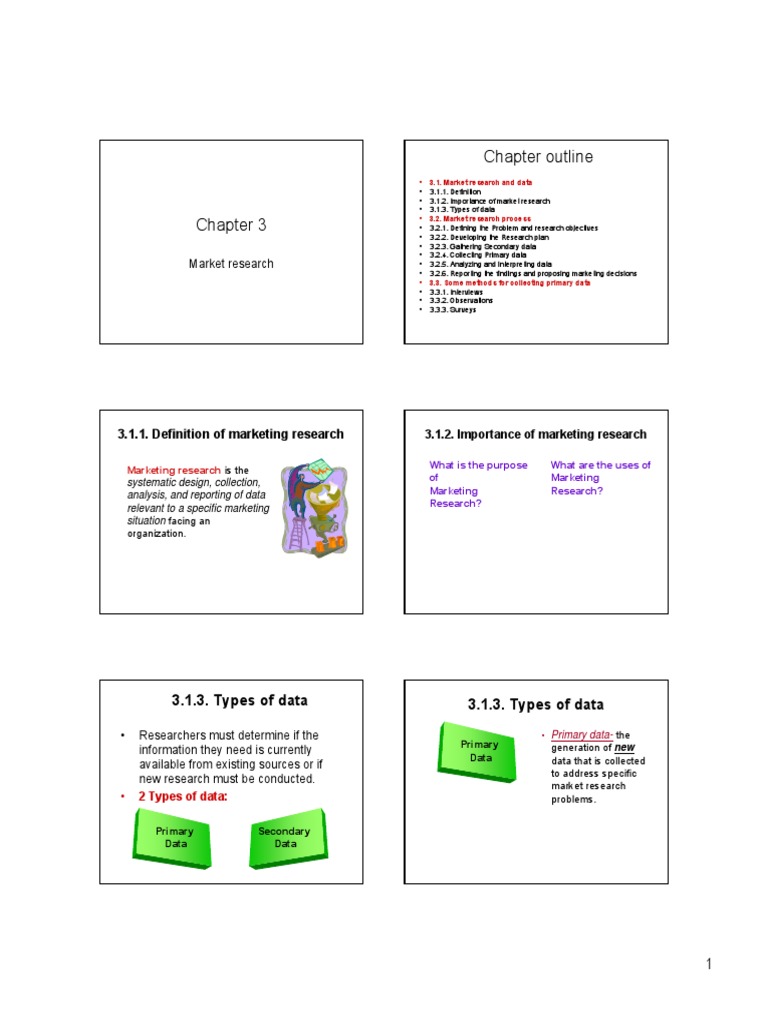 Chapter 3-Market Research | PDF