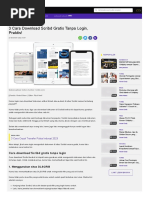 3 Cara Download Scribd Gratis Yang Mudah Dan Tak Perlu Login | PDF