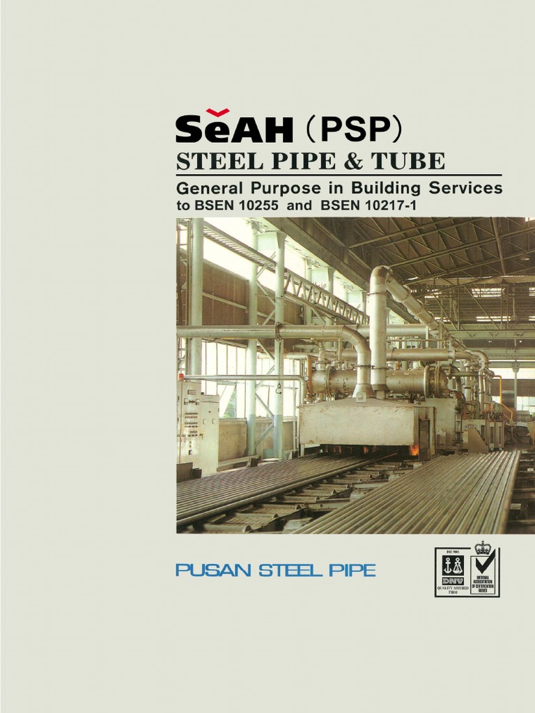 1 SeAH (PSP) Black & Galvanized Steel Pipes | PDF