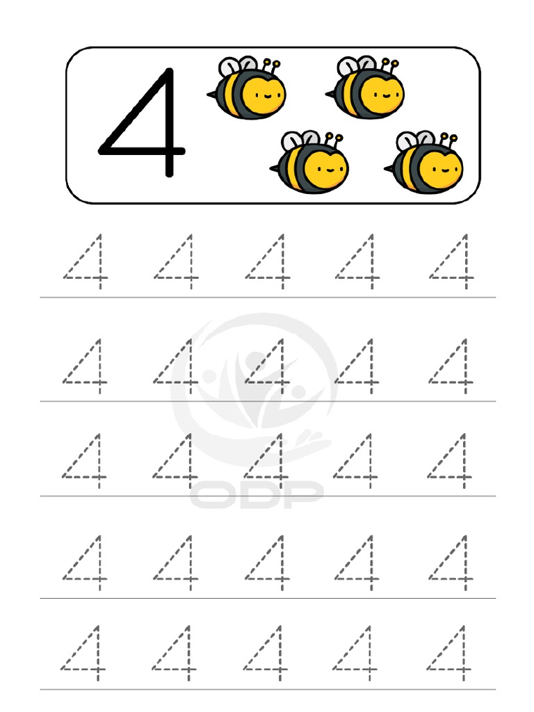 Number - Tap Viet So 1 Den 10-04 | PDF