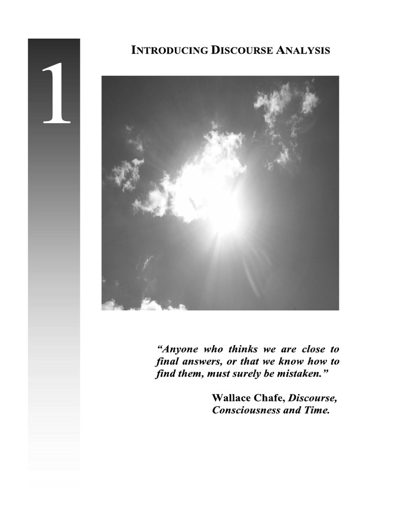 Alba-Juez - 2009 - Introducing Discourse Analysis | PDF Alba-Juez - 2009 - Introducing Discourse Analysis | PDF