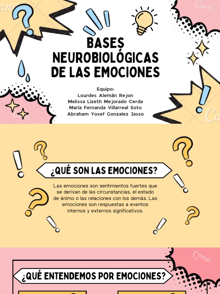 Bases Neurobiológicas de Las Emociones | PDF