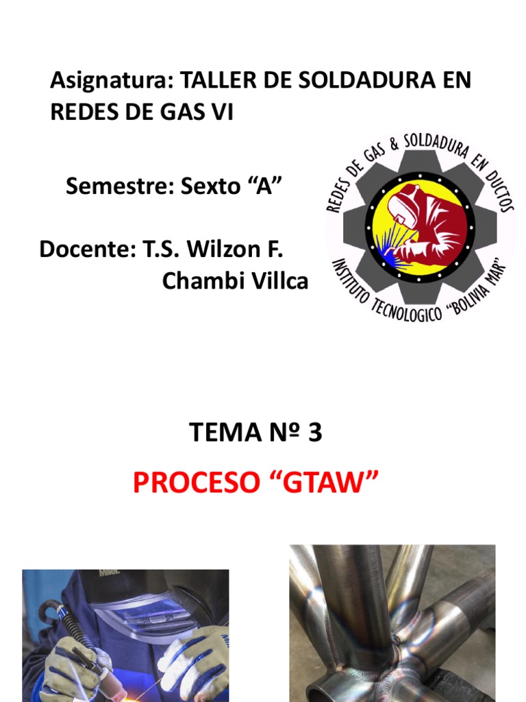 PROCESO GTAW-1 | PDF | Soldadura | Construcción