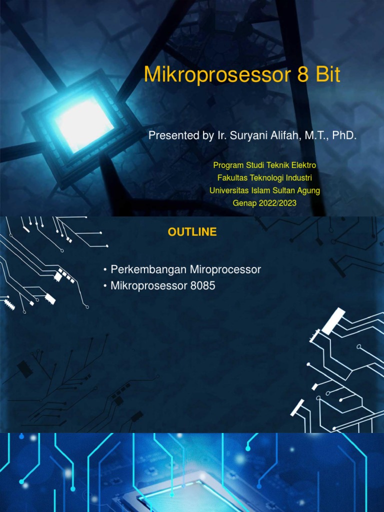 P2-Suryani-Arsitektur Mikroprosessor 8 Bit | PDF