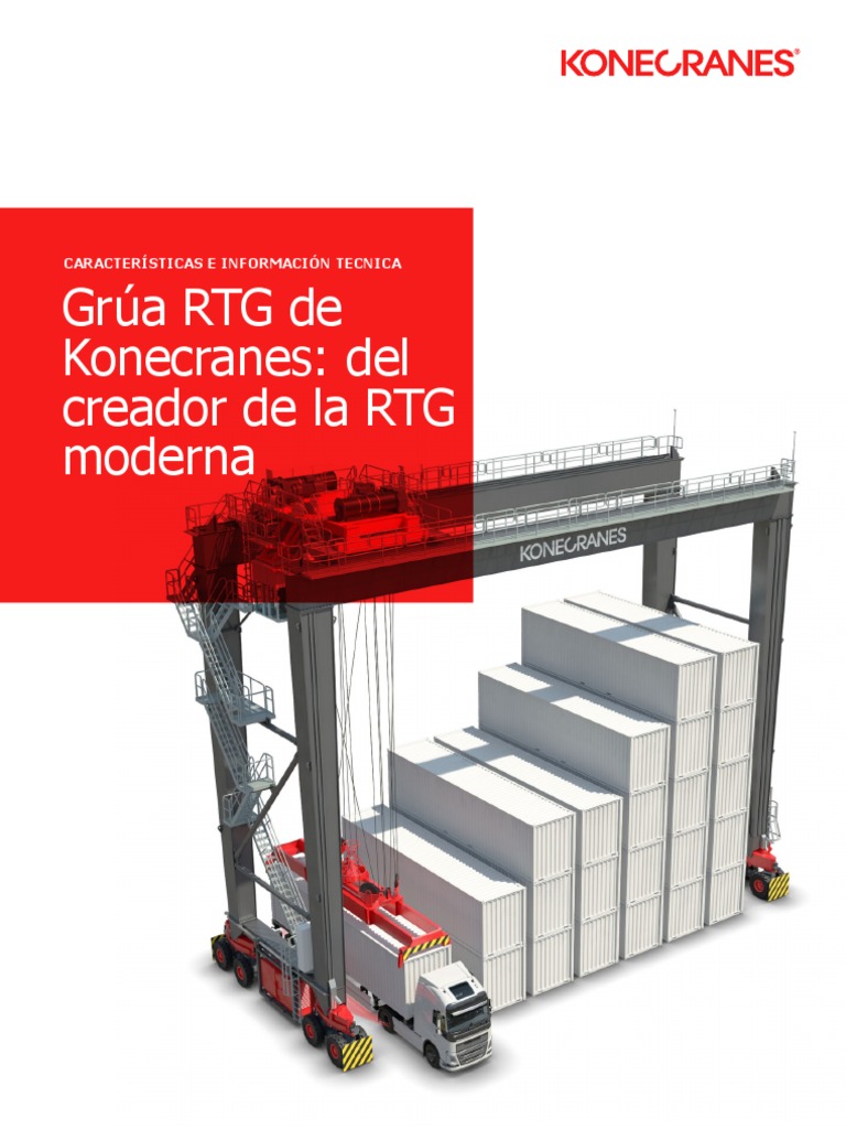 Konecranes RTG Tech Document (ES) 0 | PDF