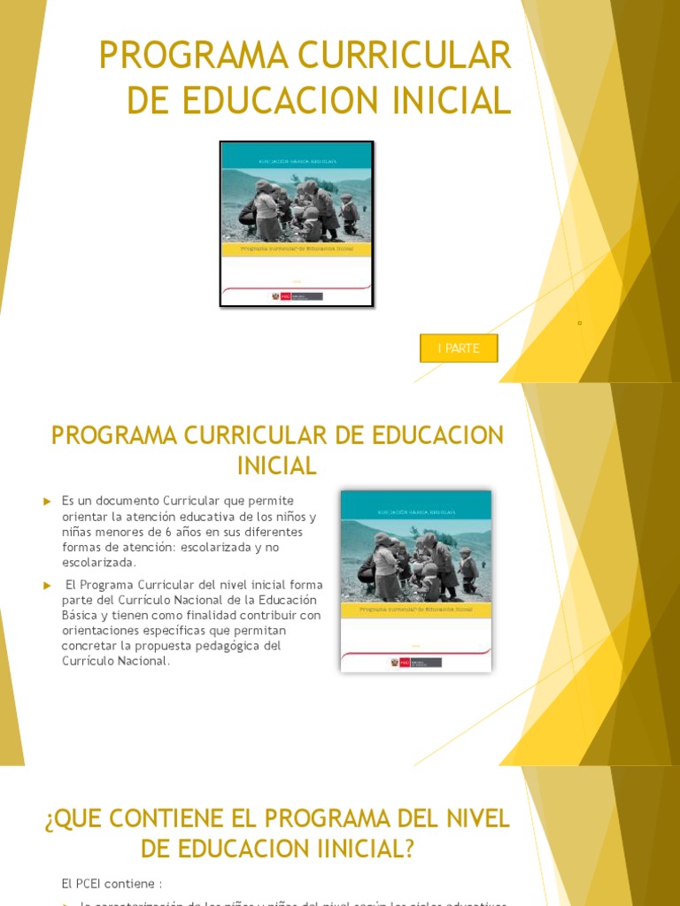 Programa Curricular de Educacion Inicial2023-I | PDF Programa Curricular de Educacion Inicial2023-I | PDF