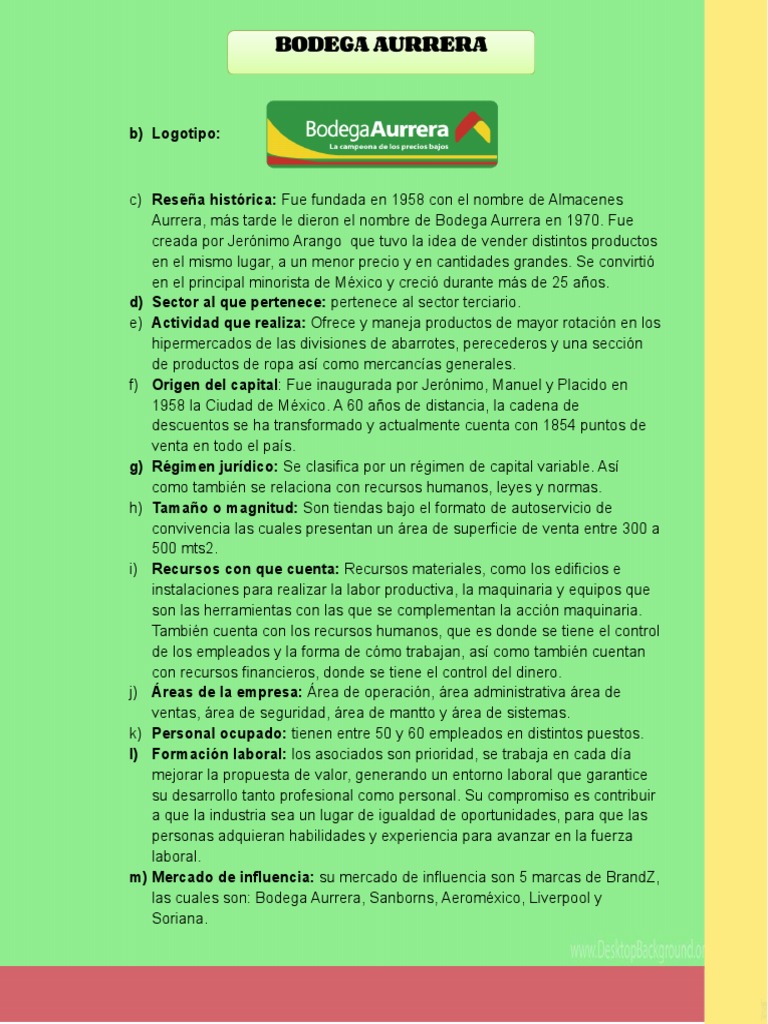 Bodega Aurrera | PDF