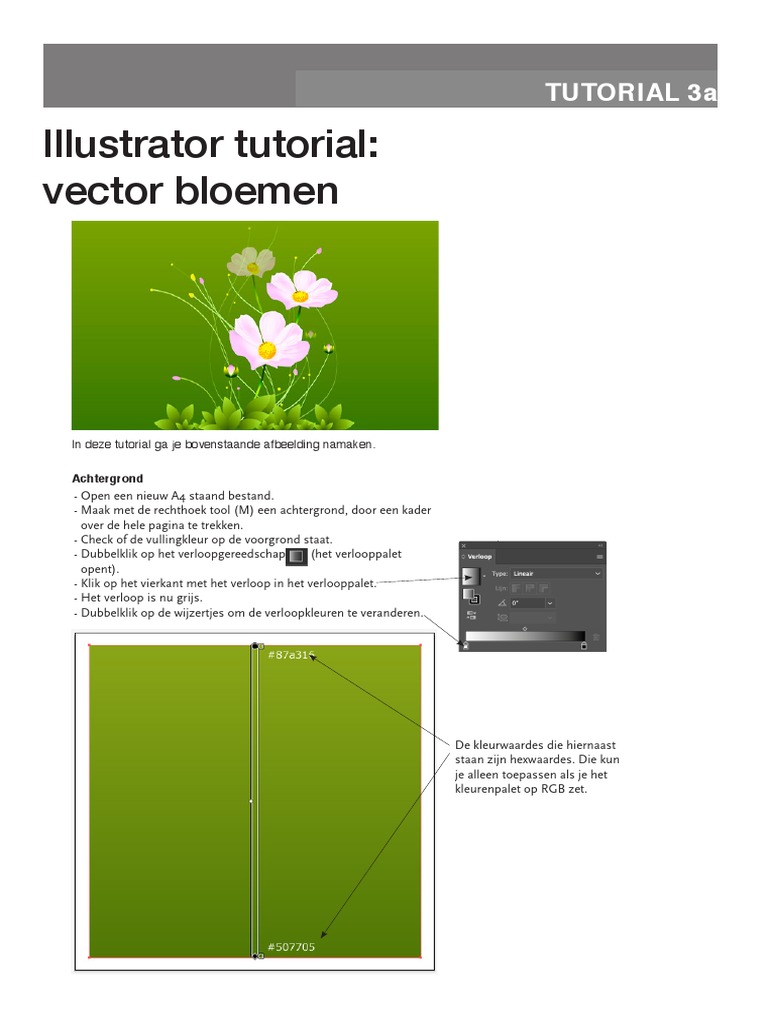 3 Tutorial Bloem Illustrator Pdf