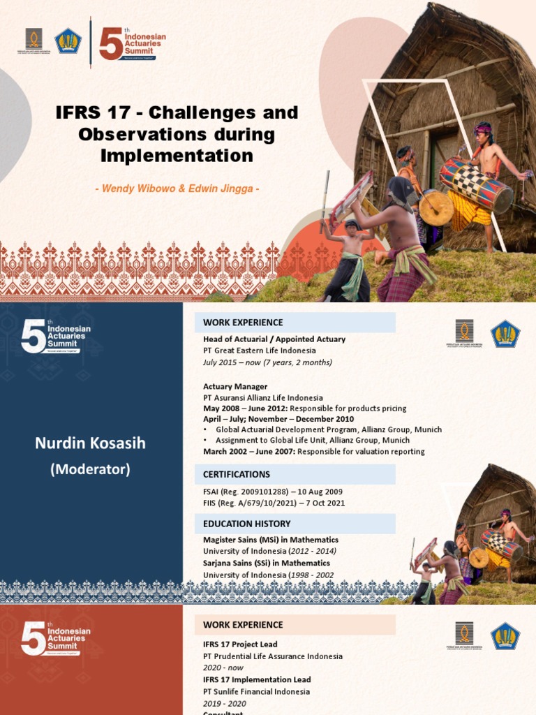 Sesi_04_Wendy Wibowo & Edwin Jingga_IFRS17-Challenges & Observation during Implementation | PDF ...