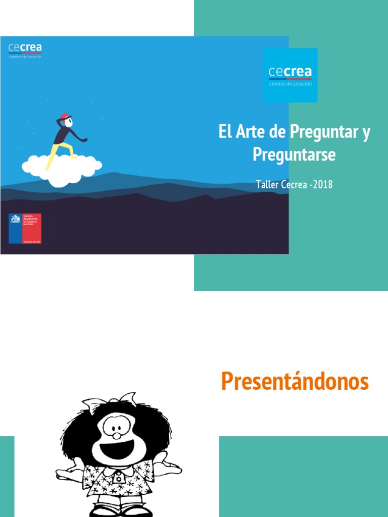 Presentación Cecrea Preguntas San Joaquín | PDF