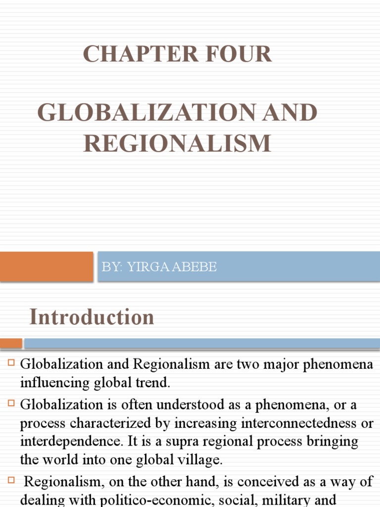Global Trend - PPT - Chapter 4 | PDF | Globalization | Sovereignty