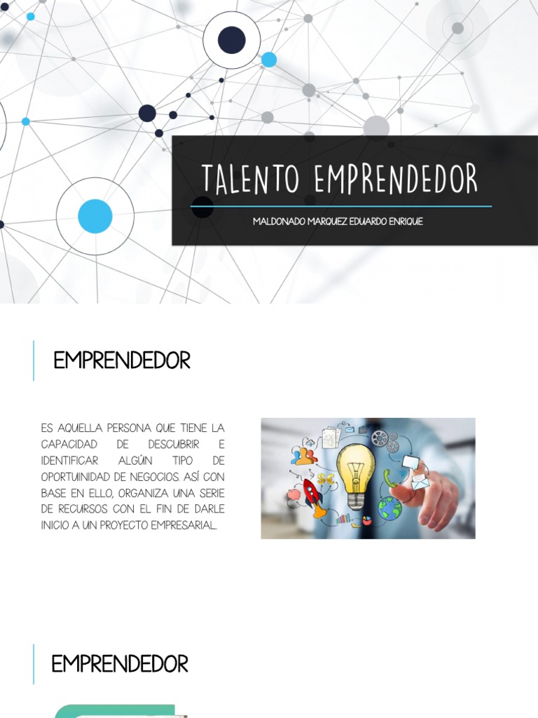 Talento Emprendedor | PDF