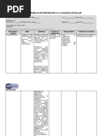 Acta Constitutiva Del Comite de La Convivencia Sana Escolar | PDF