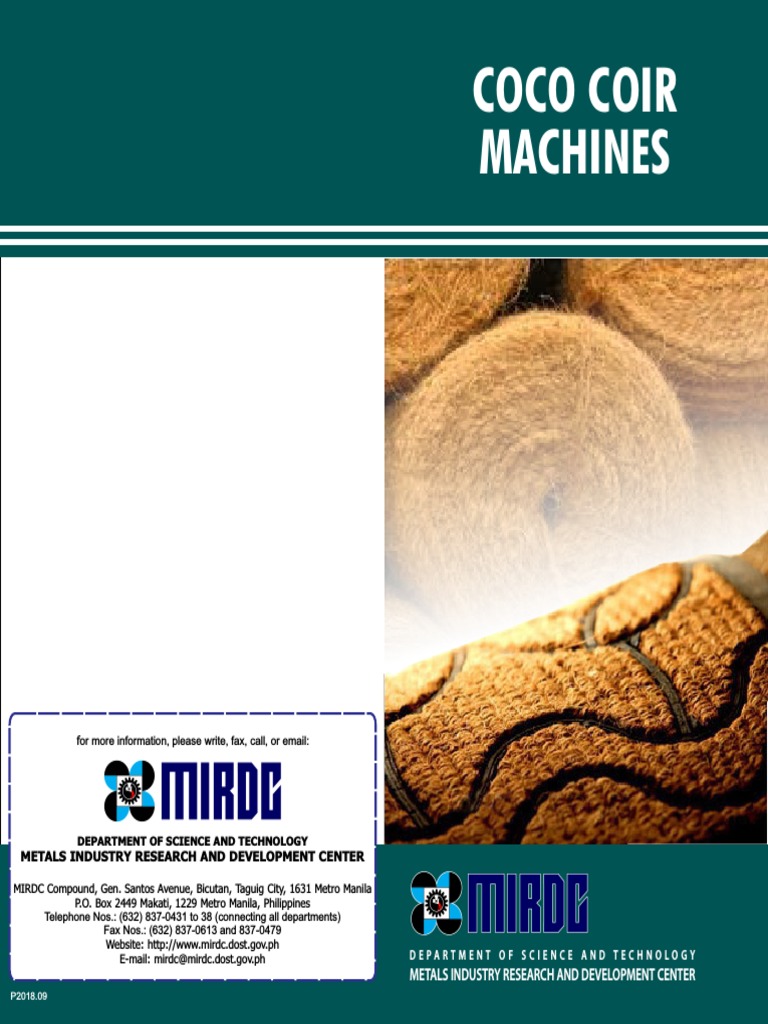 Coco Coir Brochure - 2018 | PDF