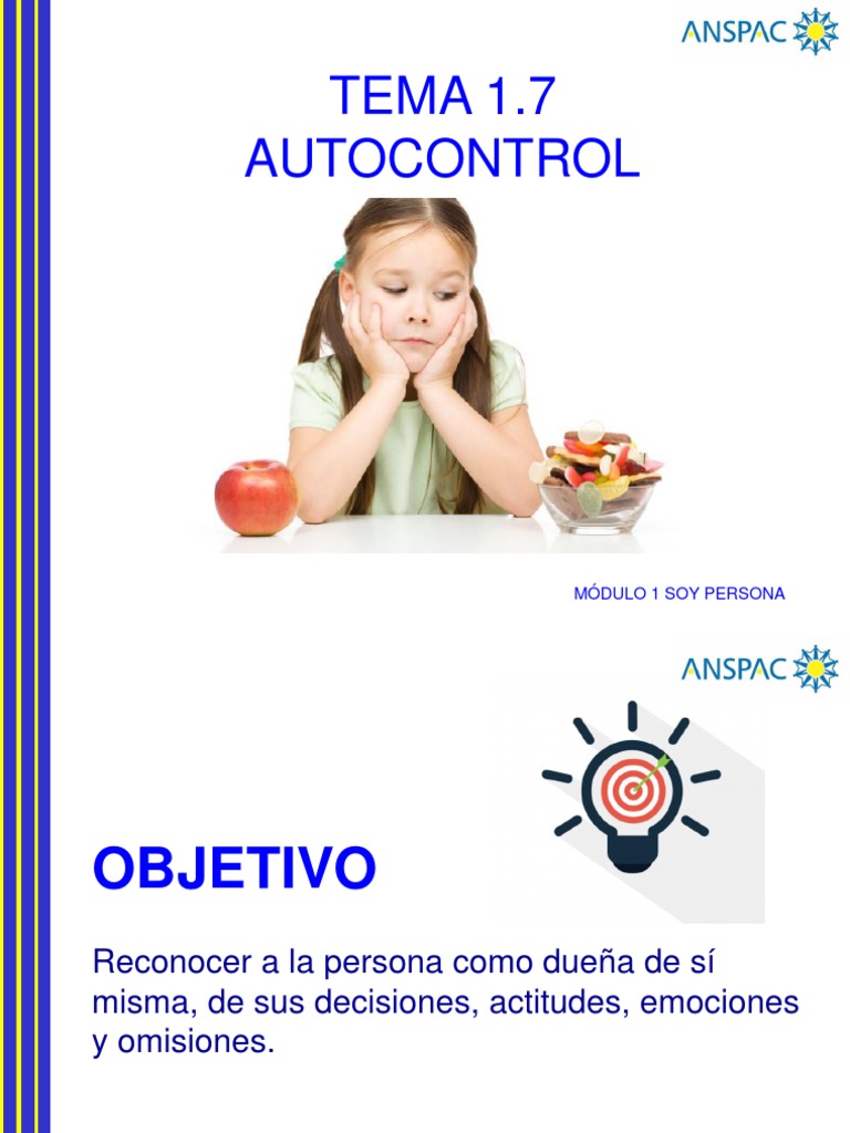 Tema 1.7 Autocontrol | PDF