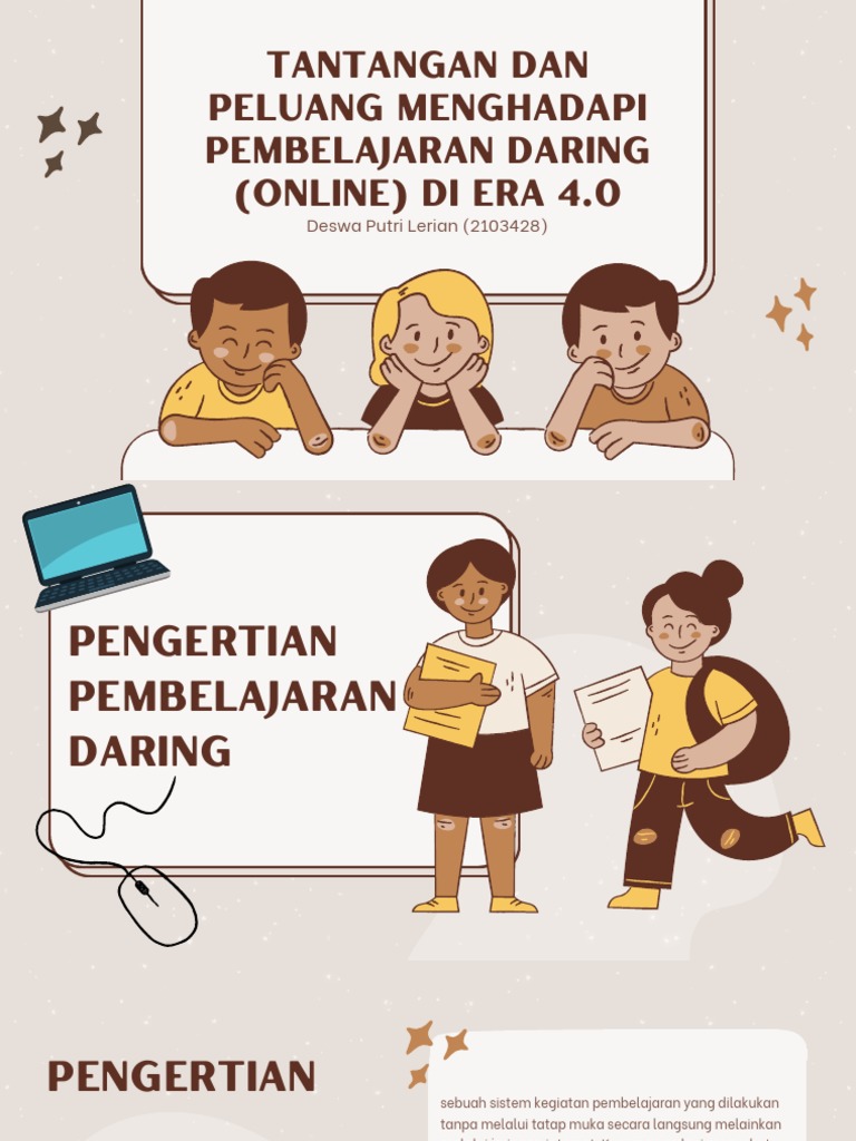 Tantangan dan Peluang Pembelajaran Daring | PDF | Komputer